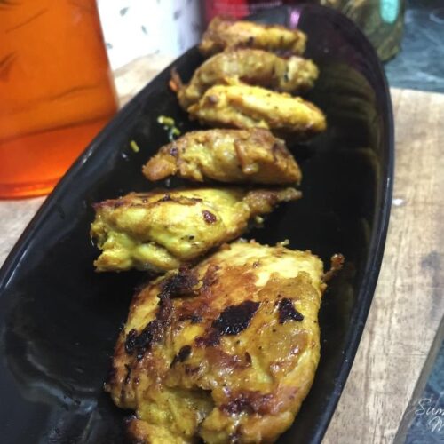 Chicken Lehsuni Tikka Recipe | Easy Lasooni Chicken Tikka